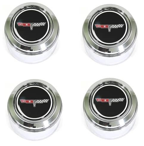 C3 1978 Corvette Pace Car Wheels Center Caps Package - SouthernCarParts.com