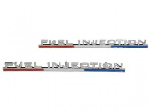 C2 1963-1964 Corvette Fuel Injection Side Emblems -SouthernCarParts.com
