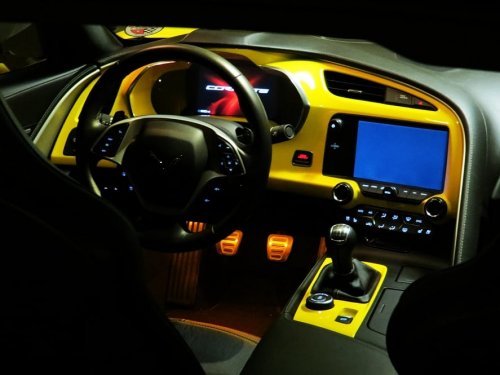 C7 Corvette Stingray Painted Dash Cluster - SouthernCarParts.com