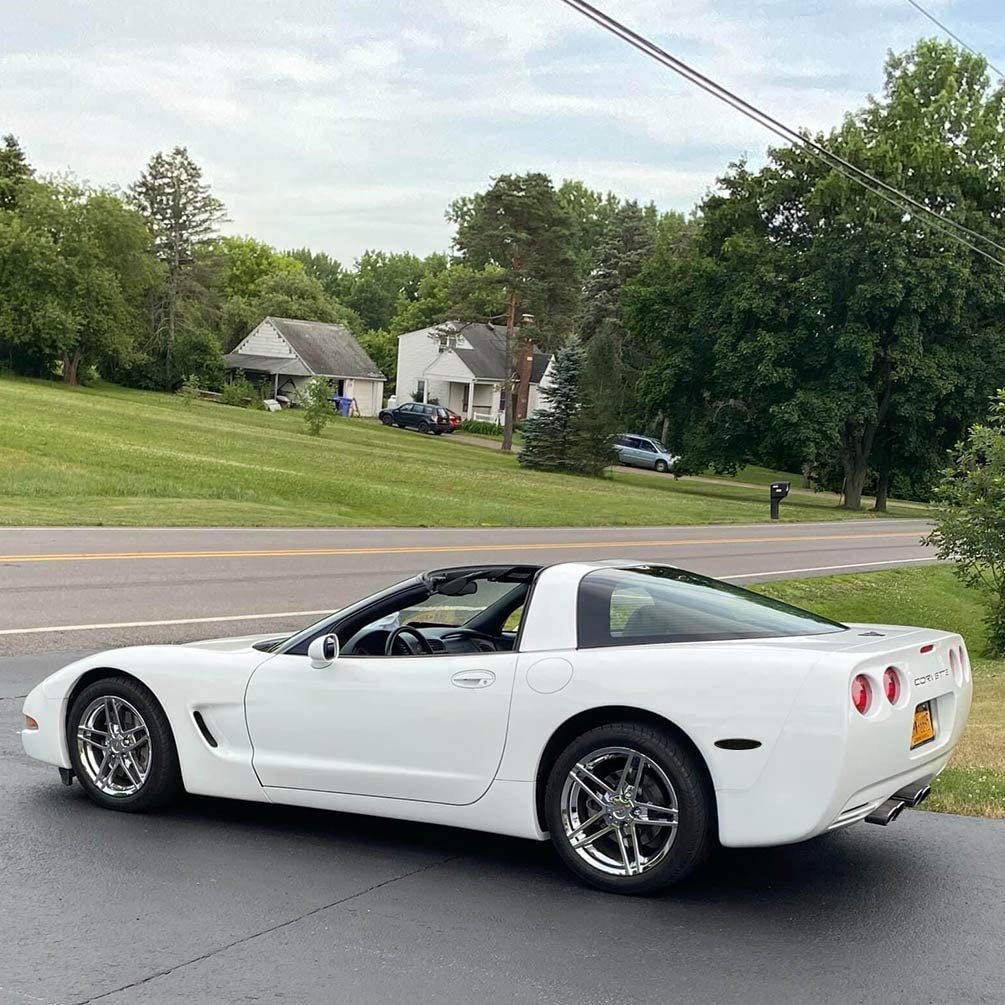 1997-2004 Corvette C5 Rear Smoked LED Side Marker Blackout Lights ...