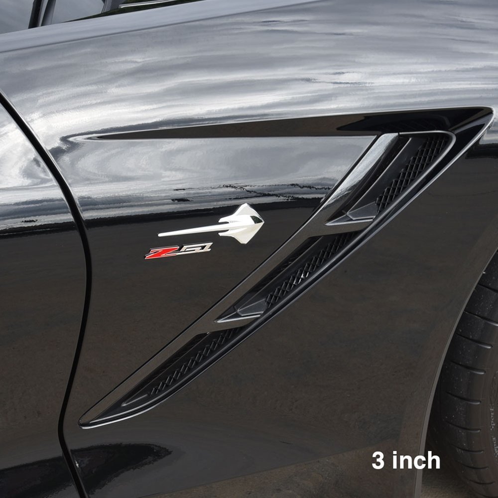 C7 Corvette Billet Aluminum Z51 Emblem - SouthernCarParts.com