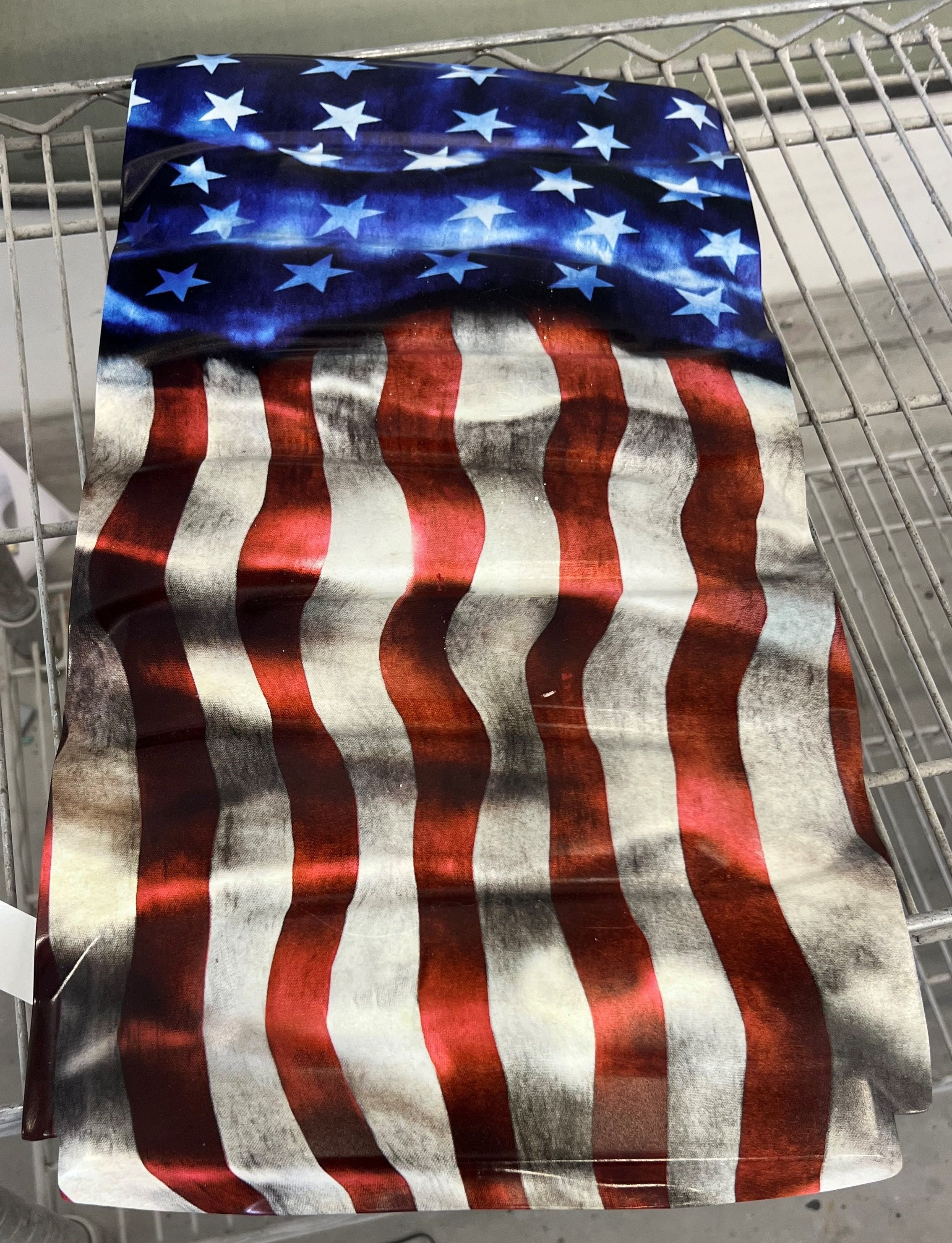 2014-2019 C7 Corvette AHC US Flag Plenum Cover -SouthernCarParts.com