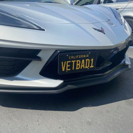 2020-2023 Corvette C8 ZL1 Addons License Plate Holder Kit ...