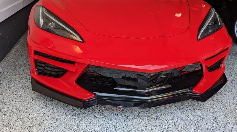 2020-2023 C8 Corvette 1VM Aeromax Front Lip Splitter -SouthernCarParts.com