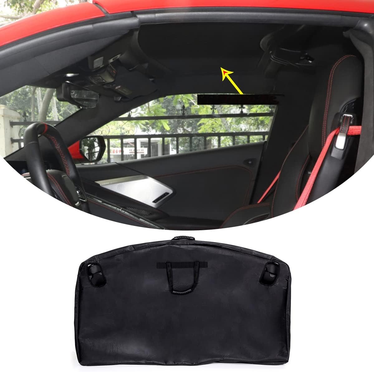 2020-2023 Corvette C8 Removable Roof Panel Storage Bag w/Handles ...