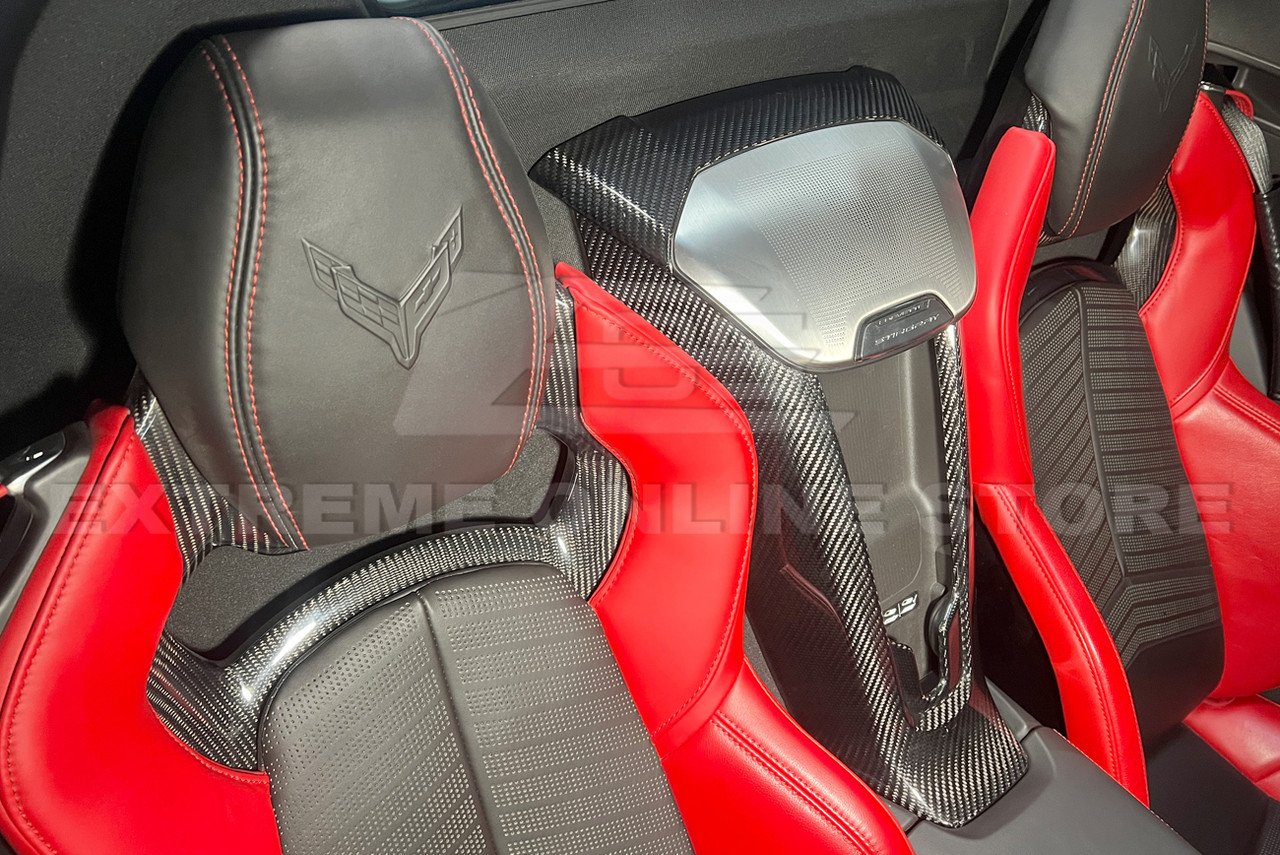 2020-2023 Corvette C8 Carbon Fiber Convertible Interior Waterfall ...
