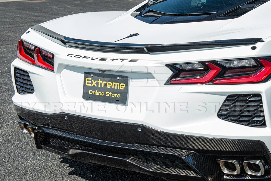 2020-2023 Corvette C8 Low Profile Rear Spoiler Painted Carbon Flash ...