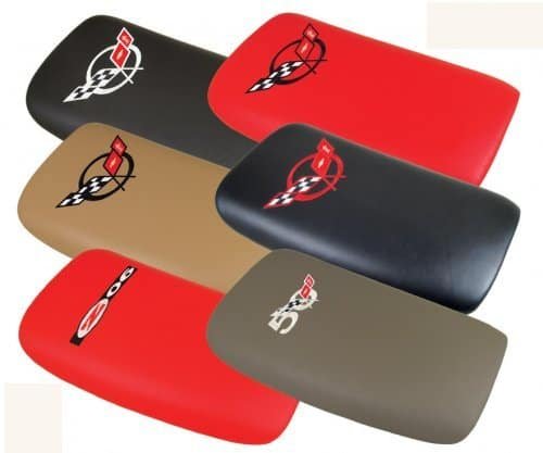 C5 1997-2004 Corvette Embroidered Console Lid Cushion ...
