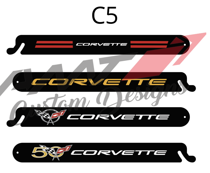 2014-2023 Corvette C7/C8 AMT Custom Designs Aluminum Door Props ...