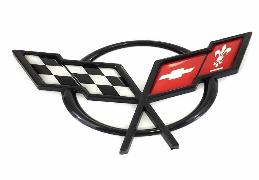 C5 1997-2004 Corvette Waterfall Body Emblem - SouthernCarParts.com