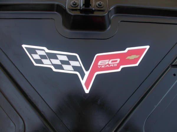 C6 Corvette Convertible Inside Trunk Lid Decals - SouthernCarParts.com