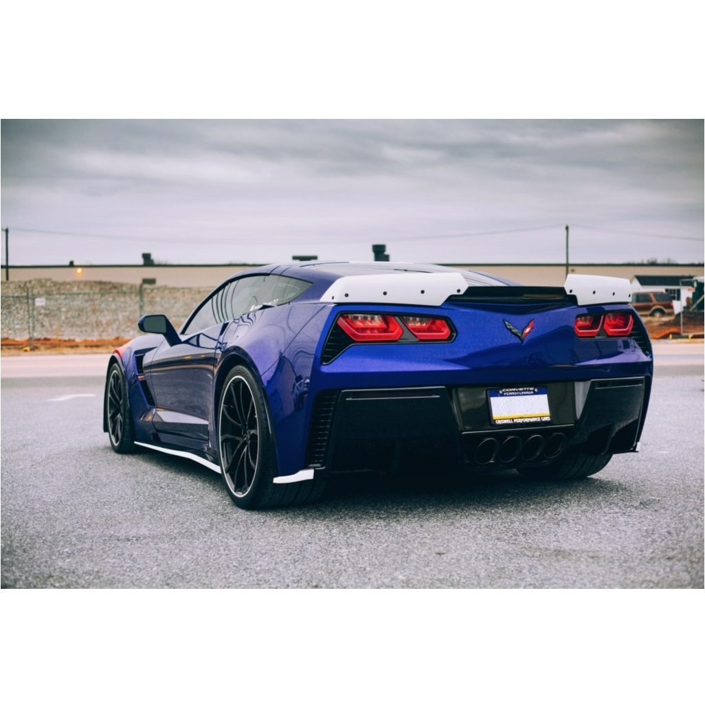 C7 Corvette Z06 Rear Fascia Extensions - SouthernCarParts.com