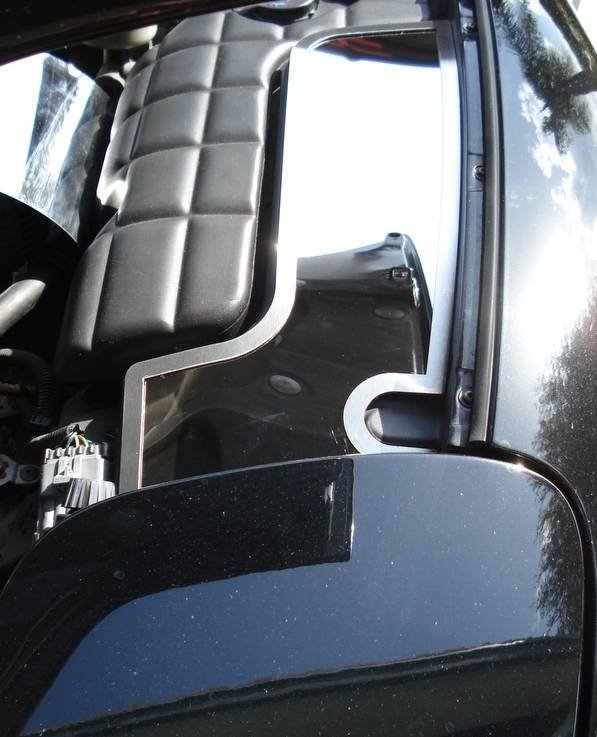 C5 1997-2004 Corvette 2-pc Stainless Inner Fender Covers ...