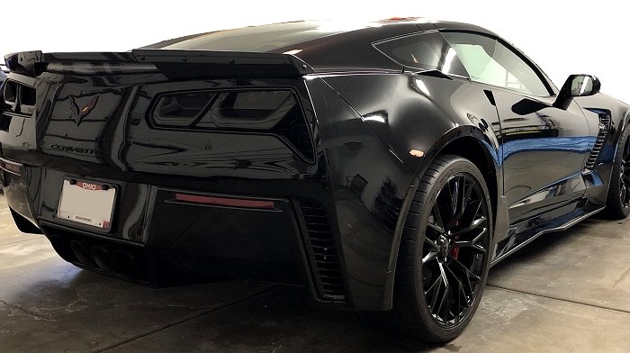 2014-2019 C7 Corvette Full Strip LED Side Markers Blackouts and Clear ...