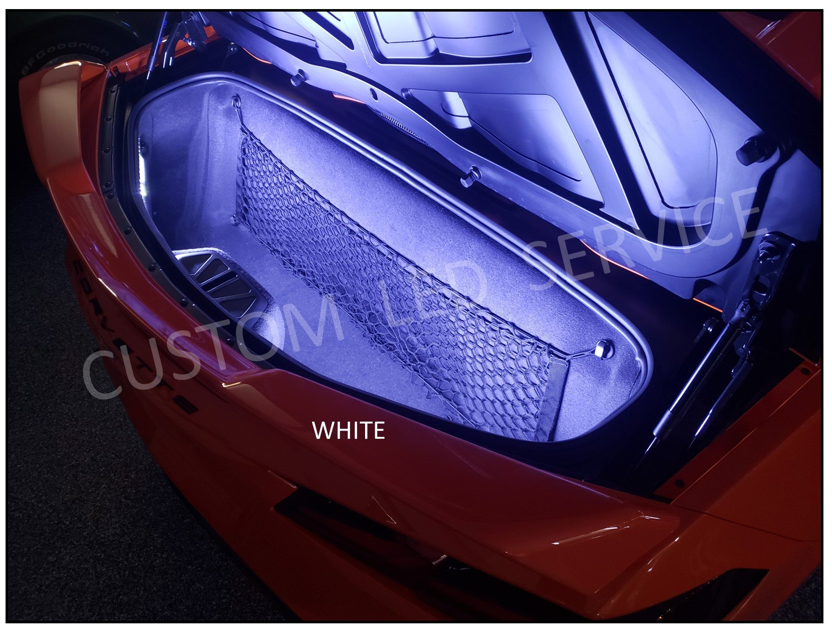 2020-2022 C8 Corvette Front and Rear Trunk Superbright LED Kit ...