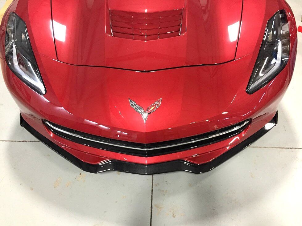 C7 Corvette, Z06 Front Splitter - SouthernCarParts.com